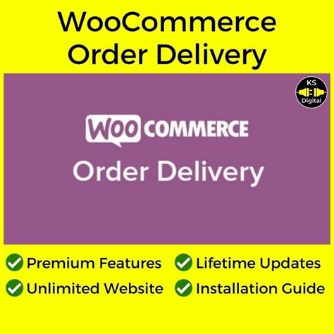 Latest WooCommerce Order Delivery WordPress Plugin Free Updates Premium Version Shopee