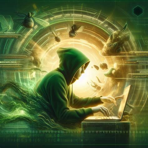 Hacker Wall Image In