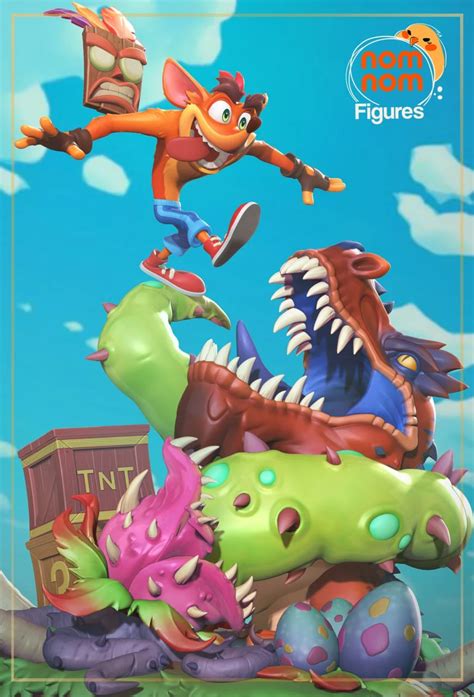 Crash Bandicoot Free High Quality Models