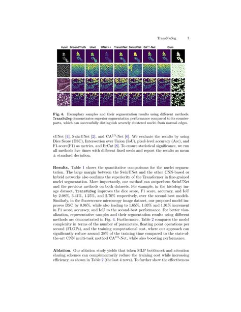Transnuseg A Lightweight Multi Task Transformer For Nuclei Segmentation Deepai