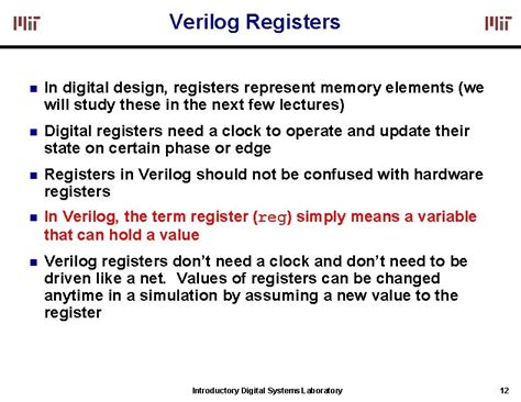 L 6 Introduction To Verilog Combinational Logic Acknowledgements