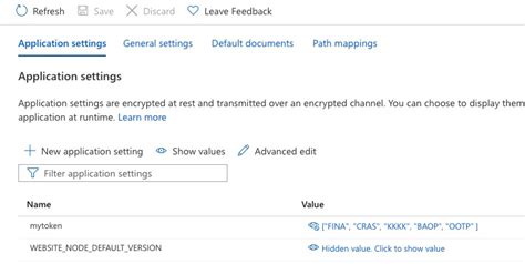 Modify Appsettingsjson For A Published Bot In Azure · Issue 8623