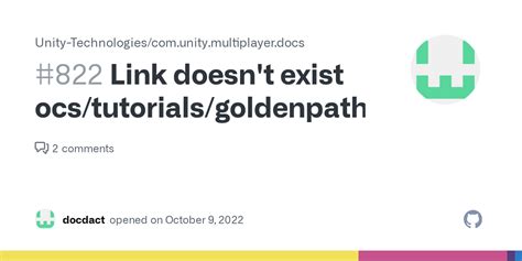 link doesn t exist ocs tutorials goldenpath series gp module two md · issue 822 · unity