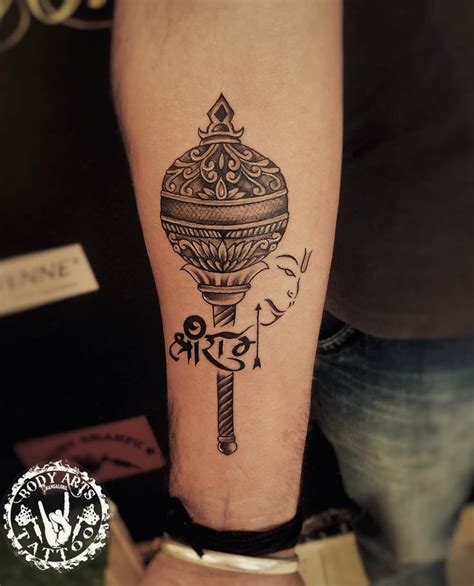 Hindu God Hanuman Tattoo