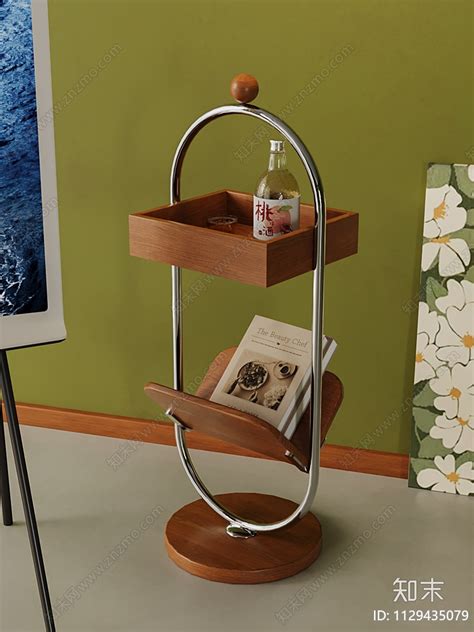 Demo北欧置物架3d模型下载【id1129435079】知末3d模型网