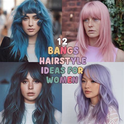 12 Bangs Hairstyle Ideas To Add Some Edge To Your Look Fashion Beauty