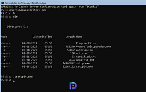 How To Install VMware Tools On Windows Server Core VM
