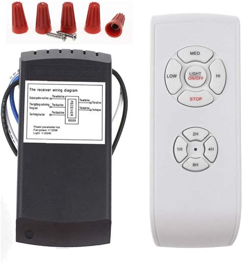 Ceiling Fan Remote Control Kit 3 In 1 Ceiling Fan Light Timing Speed