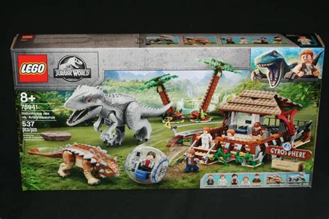 Lego Jurassic World 75941 Indominus Rex Vs Ankylosaurus 2020 New