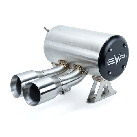 Evp Racing Dynamic Twin Exit Muffler For 2024 Can Am Maverick R Mccoy