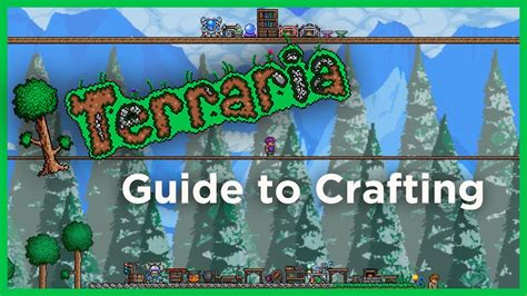 Terraria How To Craft A Basic Terraria Crafting Guide Youtube