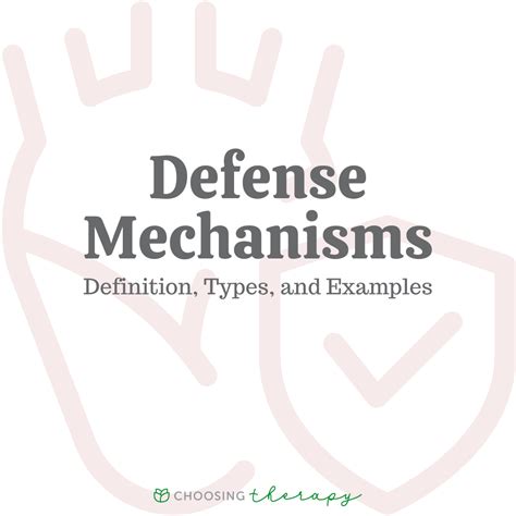 Defense Mechanisms With Examples