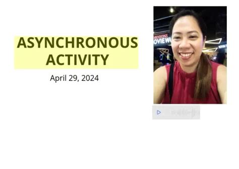 Asynchronous Activity April 29 30 2024 Interactive Worksheet Edform