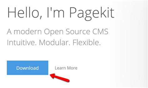 Manually Install Pagekit Pagekit Tutorial FastComet