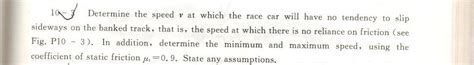 Solved Determine The Speed V At Which The Race Car Will Chegg
