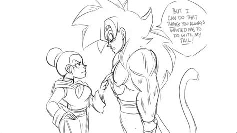 Chichi Loves Blue Not Ssj4 Dbz Comic Dub Youtube