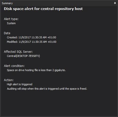 Evaluating ApexSQL Audit Auditing Configuration Status Overview And Alerting