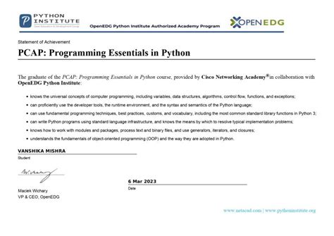 Vanshika Mishra On Linkedin Pythonprogramming