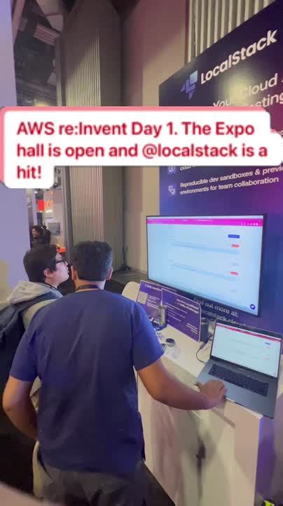 Edward Fleckenstein On Linkedin Localstack Is An Aws Re Invent Hit