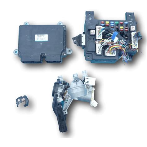 Ecu Engine Complete Start Kit Mitsubishi Lancer Viii X 1 5 16v Ref E6t70977