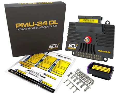 Ecumaster Power Management Unit Pmu 24 Pmu Dl Data Logging Disty Ltd