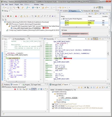 Debugging Hard Faults On Arm Cortex M Mcu On Eclipse