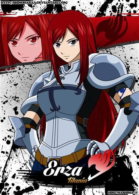 Erza Scarlet By Shinoharaa On Deviantart