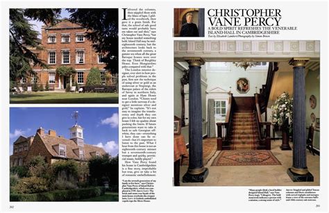 Christopher Vane Percy Architectural Digest September 1996