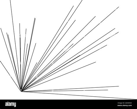Random Structure Of Angular Geometric Lines Element Irregular Abstract Lines Element Vector