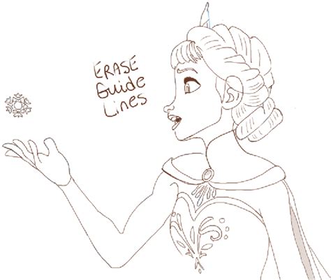 How To Draw Elsa From Frozen How To Draw Step By Step Drawing Tutorials