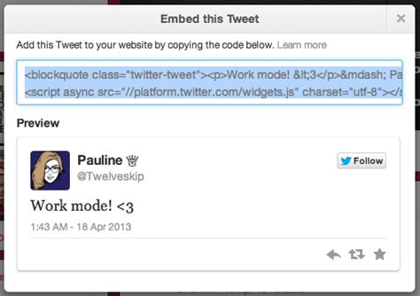 How To Embed Tweets On Your Site Or Blog Brand Glow Up