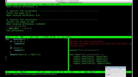 a demo of testthat youtube