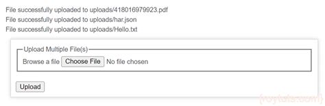 Php Multiple Files Upload Example Roy Tutorials