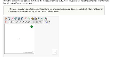 Solved Draw Two Constitutional Isomers That Share The