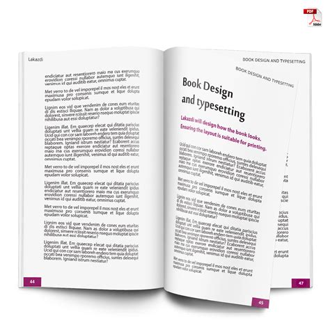 Book Design And Typesetting Lakazdi Graphic Design