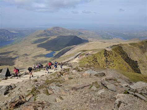 Walk Up Snowdon Via The Llanberis Path Mud And Routes