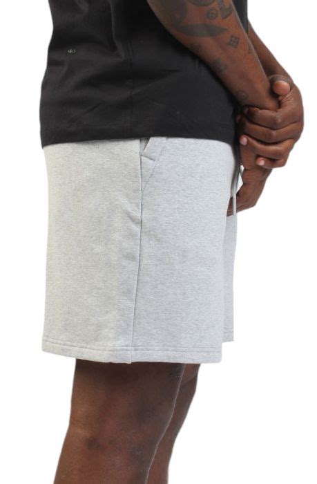 Hudson Bonehead Fleece Short 421 Gry Shiekh