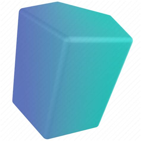 pentagonal prism abstract shape abstract object element layout