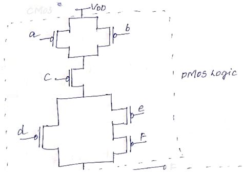 Solved For The Following PMOS Logic Execute A Chegg Com