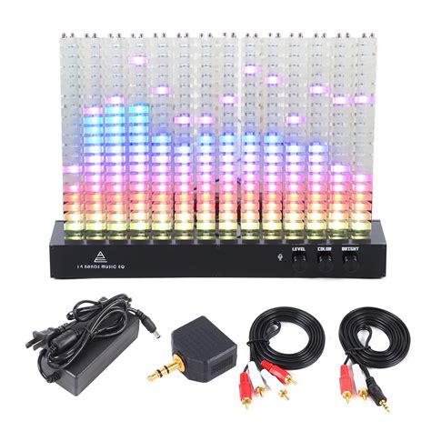 14 Segment Spectrum Analyzer Led Level Indicator Music Display Light Column Vu