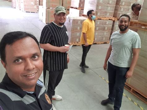 sajid saleem on linkedin annual stock taking at dtc trane warehouse at kaec