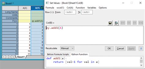 Help Online Python Set Column Values