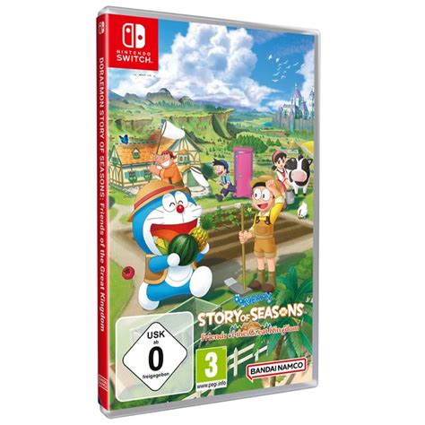 Doraemon Story Of Seasons Friends Of The Great Kingdom Nintendo Switch