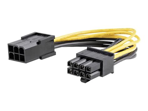 Pci Express 6 Pin To 8 Pin Power Adapter Cable Power