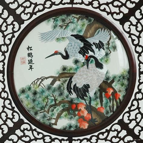 中国传统刺绣四大名绣 每类十幅经典图片您认为那一类最美