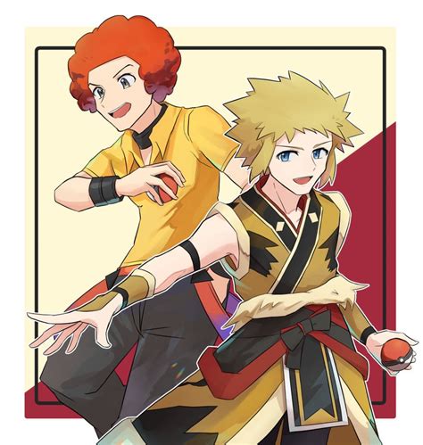 Volkner Flint And Volkner Pokemon And 1 More Drawn By Moti62 Danbooru