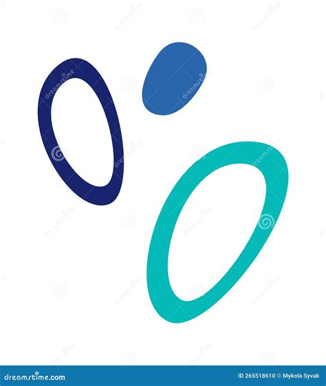 abstract shape design element stock vector illustration of graphic symbol 265518610