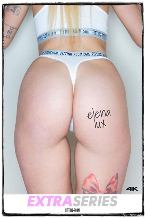 Elena Lux Upskirt Paradise Fitting Room