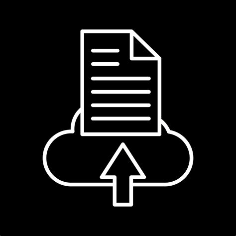 File Upload Vector Icon 14782181 Vector Art At Vecteezy