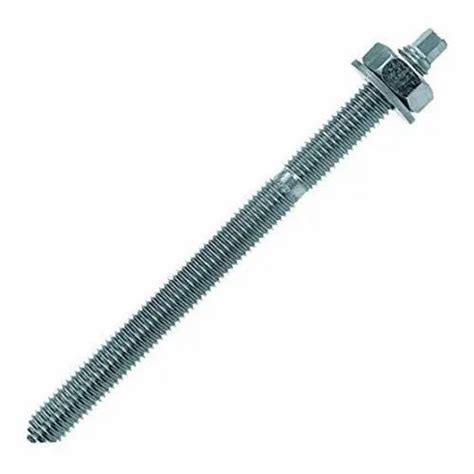 Stainless Steel Satin Fischer RGM Chemical Threaded Anchor Rod Size X Mm Dia X Length